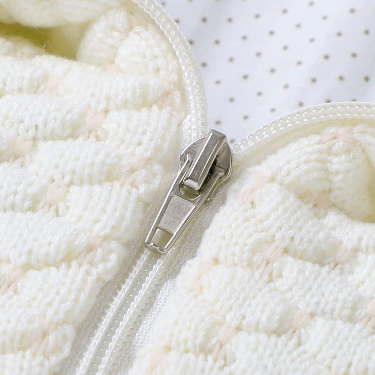 Aisheny Baby Warm Thicken Sleeping Bag Infant Boy Girl Warm Snowsuit Footmuff Sack for 0-12M Beige