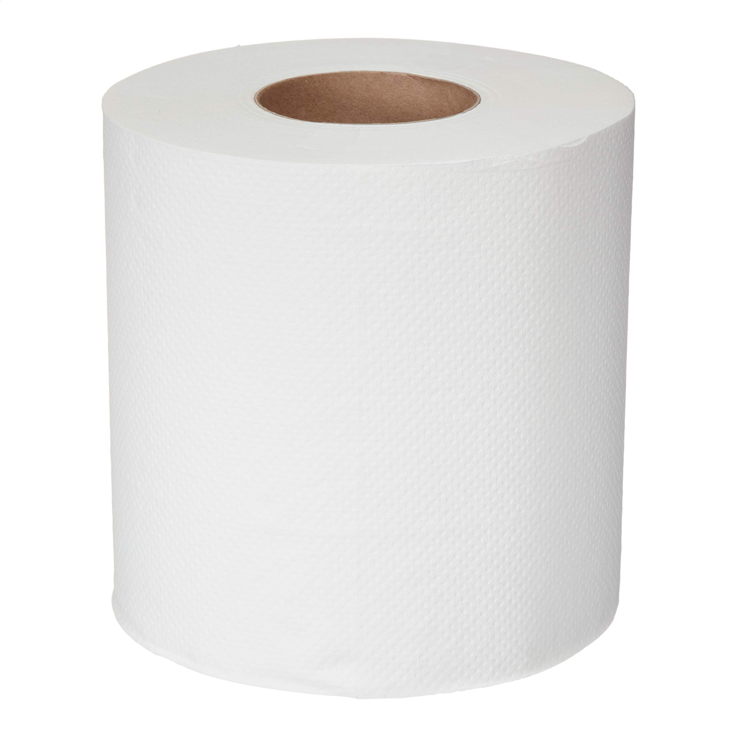 AmazonCommercial 1-Ply White Essentials Center Pull Paper Towels (SOFI-014)|Bulk for Business |Perforated, Centerfeed Hand Towels |Compatible with Universal Centerpull Dispensers|FSC Certified |600 Towles per Roll (6 Rolls)(7.6 x 10 Sheet)