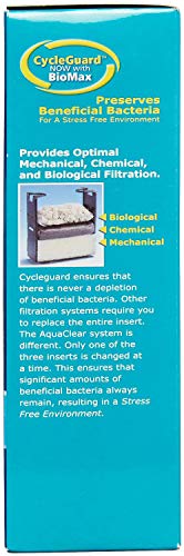 Hagen 6-Pack AquaClear 9-Ounce Activated Carbon Water Filter Insert for Aquarium