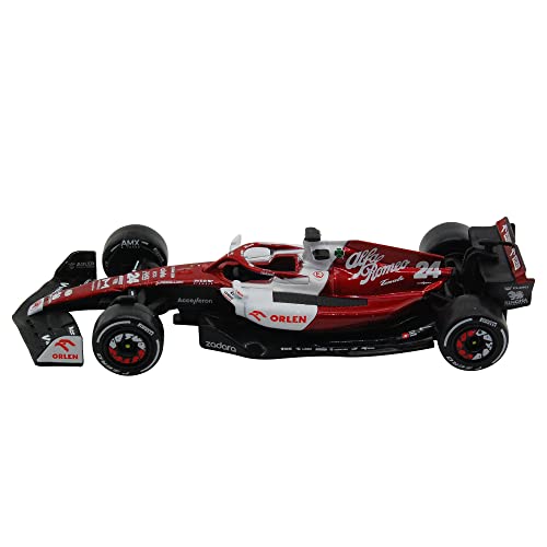 Bburago Alfa Romeo F1 C42#24 Guanyu Zhou 2022 1/43 Diecast Model Car 38067