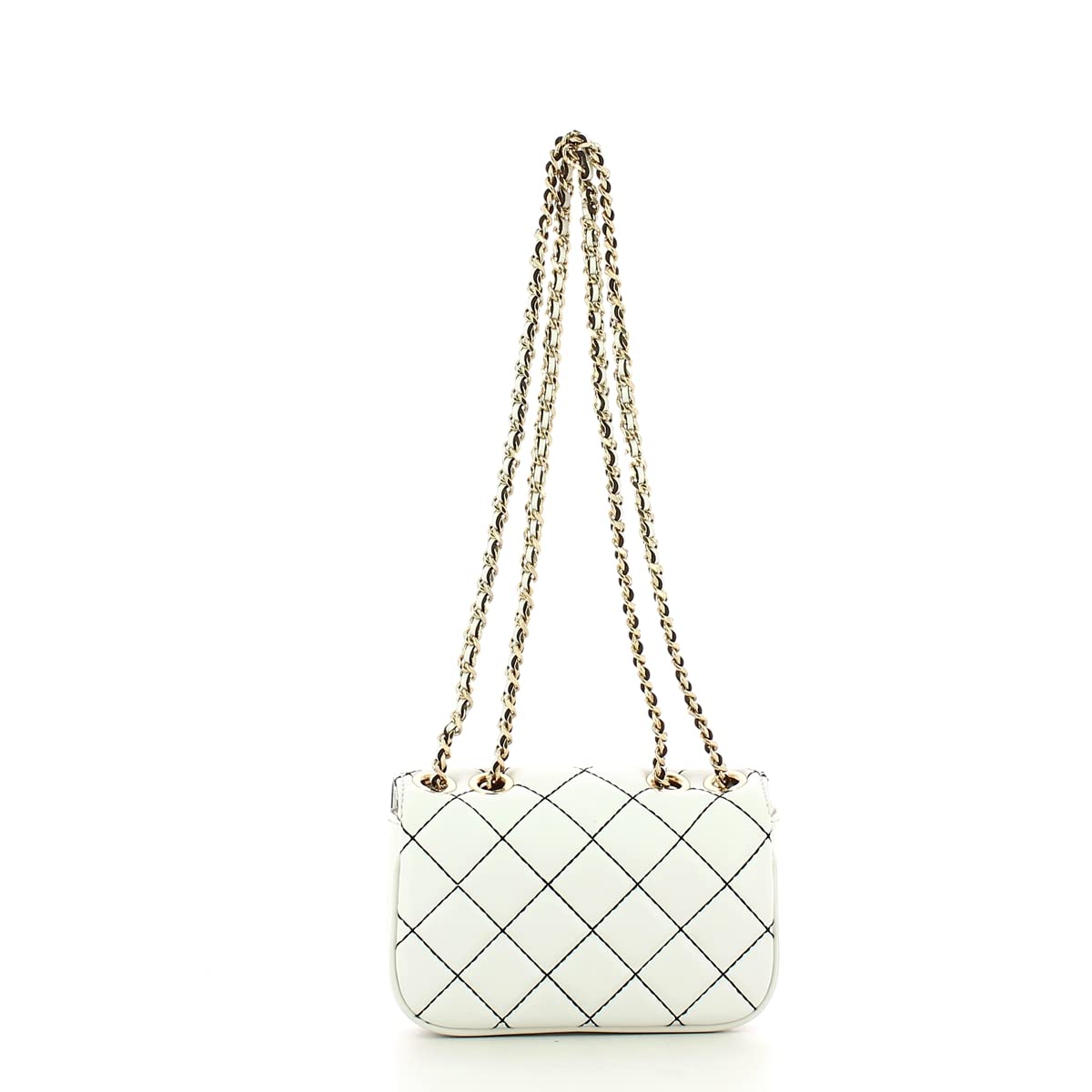 GUESS womens Cessily Micro Mini, White Multi, one size US
