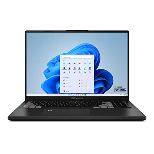 ASUS Vivobook Pro 16X OLED Laptop, 16” 16:10 OLED Display, Intel Core i9-13980HX CPU, NVIDIA® GeForce® RTX™ 4060 GPU, 16GB RAM, 1TB SSD, Windows 11 Home, Earl Grey, K6604JV-ES94