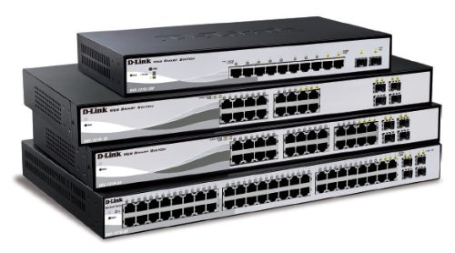D-Link DGS-1210-48 48-Port Gigabit Smart Switch with 4 Combo SFP Ports