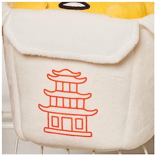 GUND Sanrio Gudetama The Lazy Egg Stuffed Animal, Gudetama Takeout Container Plush Toy for Ages 8 and Up, 9.5”