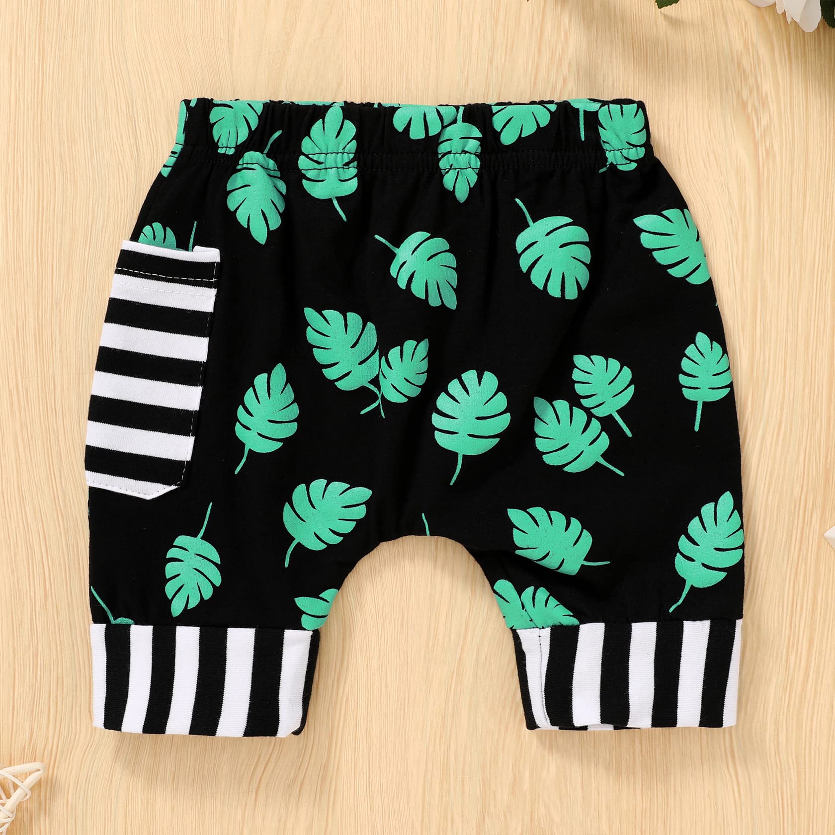 YOUNGER TREE Toddler Baby boy summer clothes Beaches Love Me Sleeveless Vest Tops+Shorts Kid Casual outfits (Black, 6-12 months)