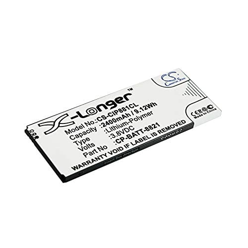 Battery Replacement for Cisco 8800 5-Pack PN CP-BATT-8821 GP-S10-374192-010H 74-102376-01 3.8V 2400mAh