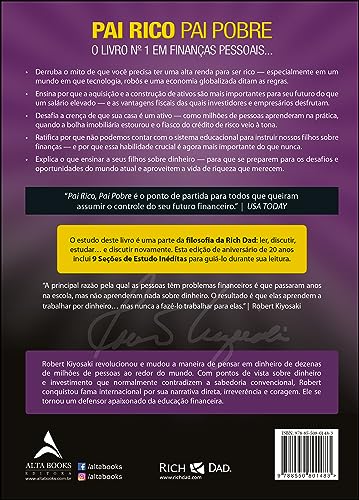 Pai Rico Pai Pobre - Edicao De 20 Anos Atualizada E Ampliada (Em Portugues do Brasil)