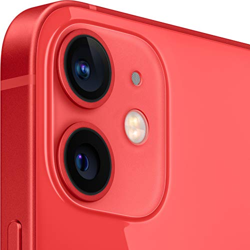 Apple iPhone 12 Mini, 128GB, Red - Unlocked (Renewed Premium)