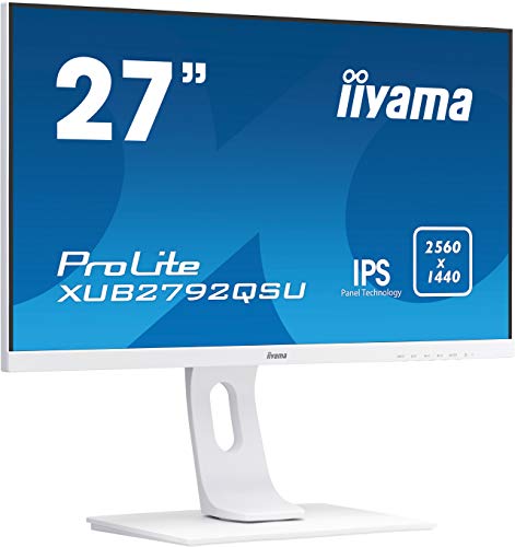 iiyama ProLite XUB2792QSU-W1 68.6 cm (27") LED LCD Monitor - 16:9-5 ms - 2560 x 1440