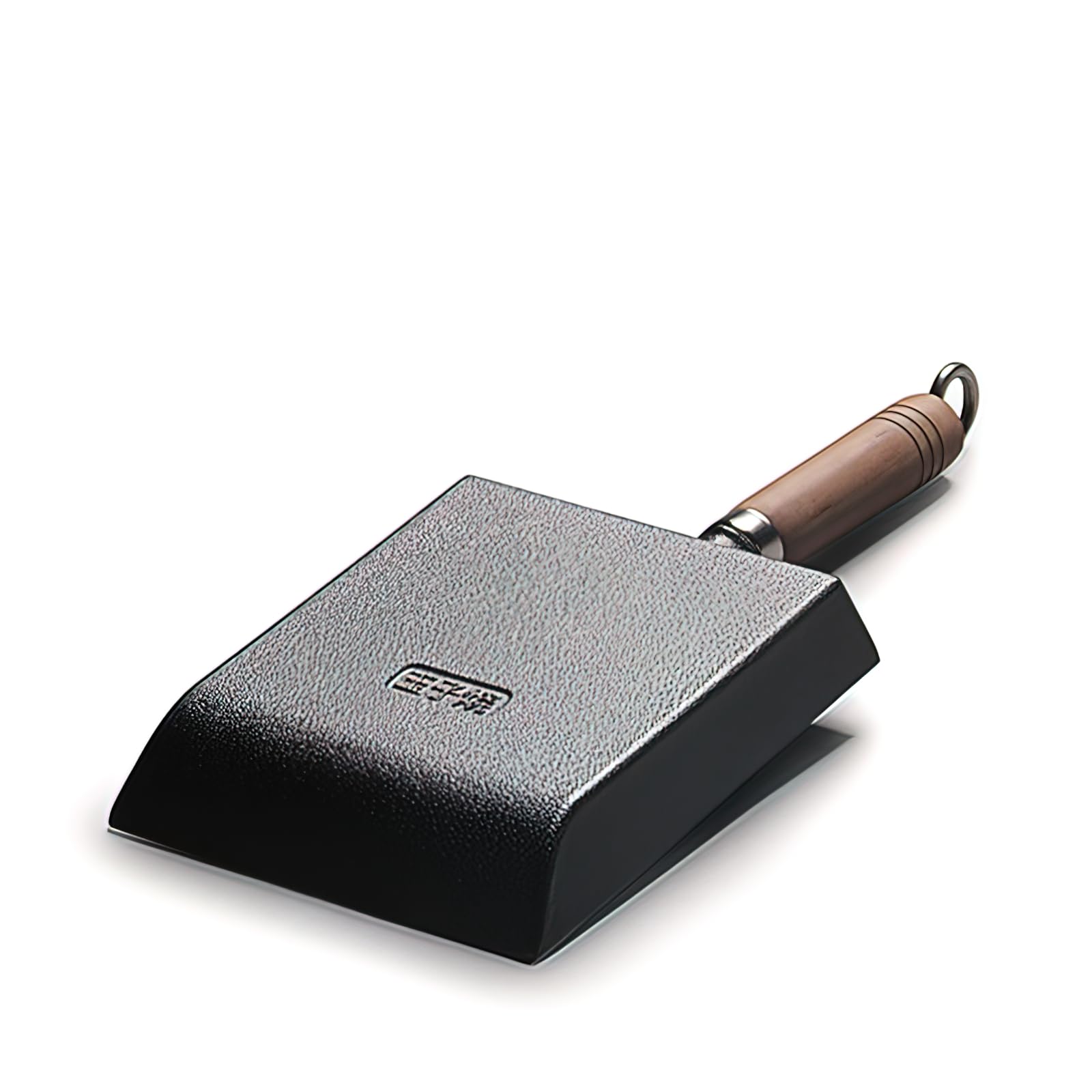 CoolZephyr Pre-Seasoned Cast Iron Tamagoyaki Pan - 9x7 Inches Ideal for Japanese Egg Omelettes