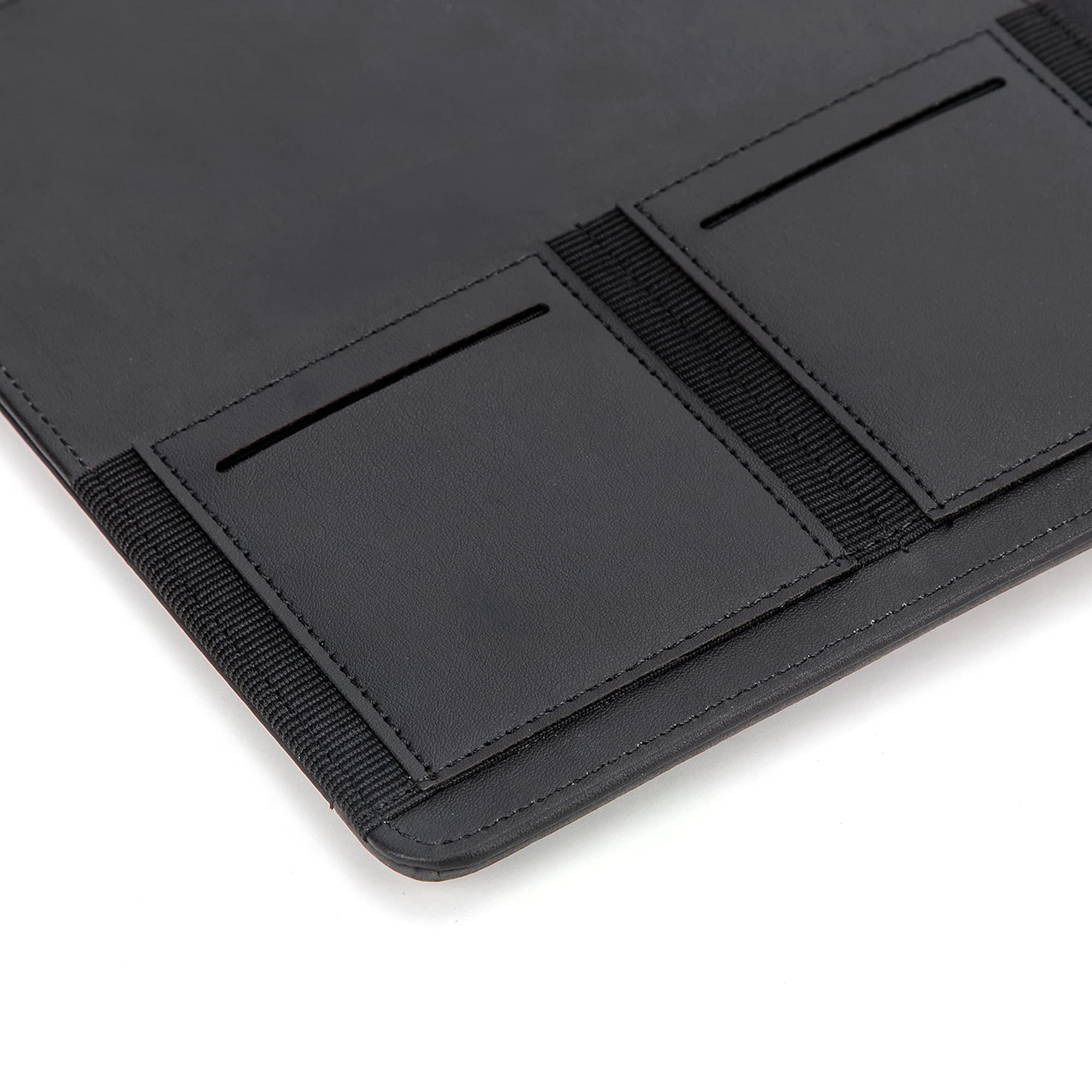 Amazon Basics Professional Padfolio with Interior Organizer and Refillable Notepad, Grey