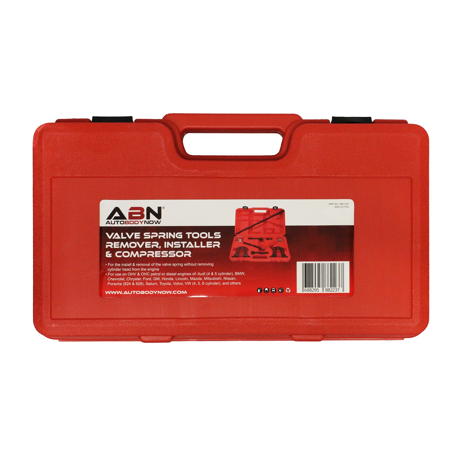ABN Automotive Engine Overhead Valve Spring Tool Set, Remover and Installer Kit Compatible with Ford, BMW, Honda, Toyota