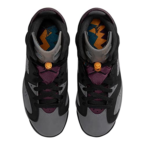 Big Kid's Jordan 6 Retro Bordeaux Black/Bordeaux-Lt Graphite (384665 063) - 4