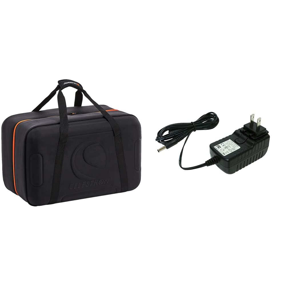 Celestron Telescope Carrying Case Bundle for NexStar Models with AC Adapter