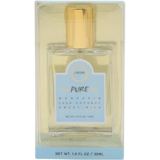 CYOIDAI Layour Fusion Pure Mandarin Lush, Coconut, Sweet Milk, Eau De Parfume 1.0 oz (Pack of 2)