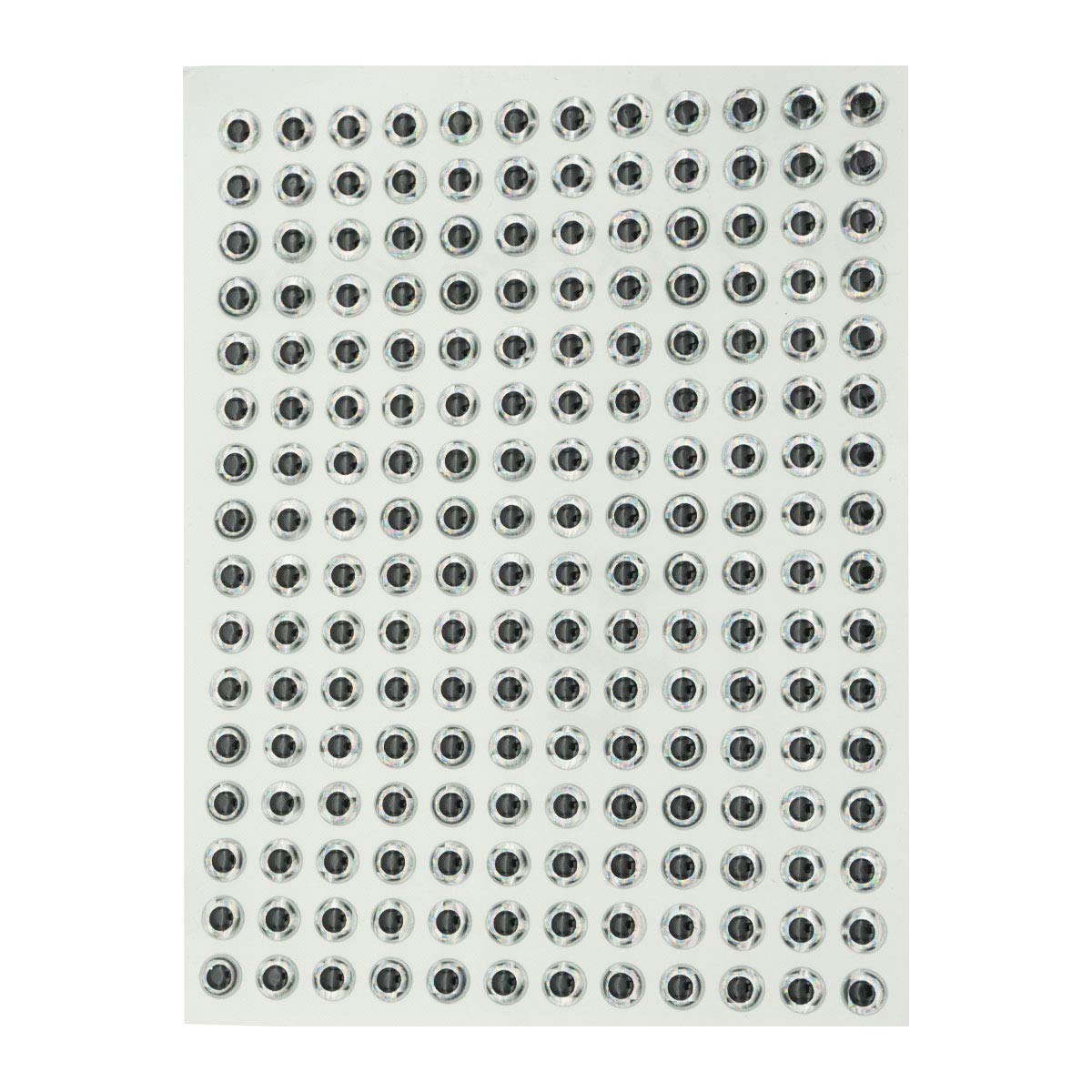 90pcs 14mm Silver 3D Holographic Fishing Lure Eyes 3D Lure Eye 3D Soft Eye 3D Holographic Lure Eye Fly Tying, Jigs, Crafts