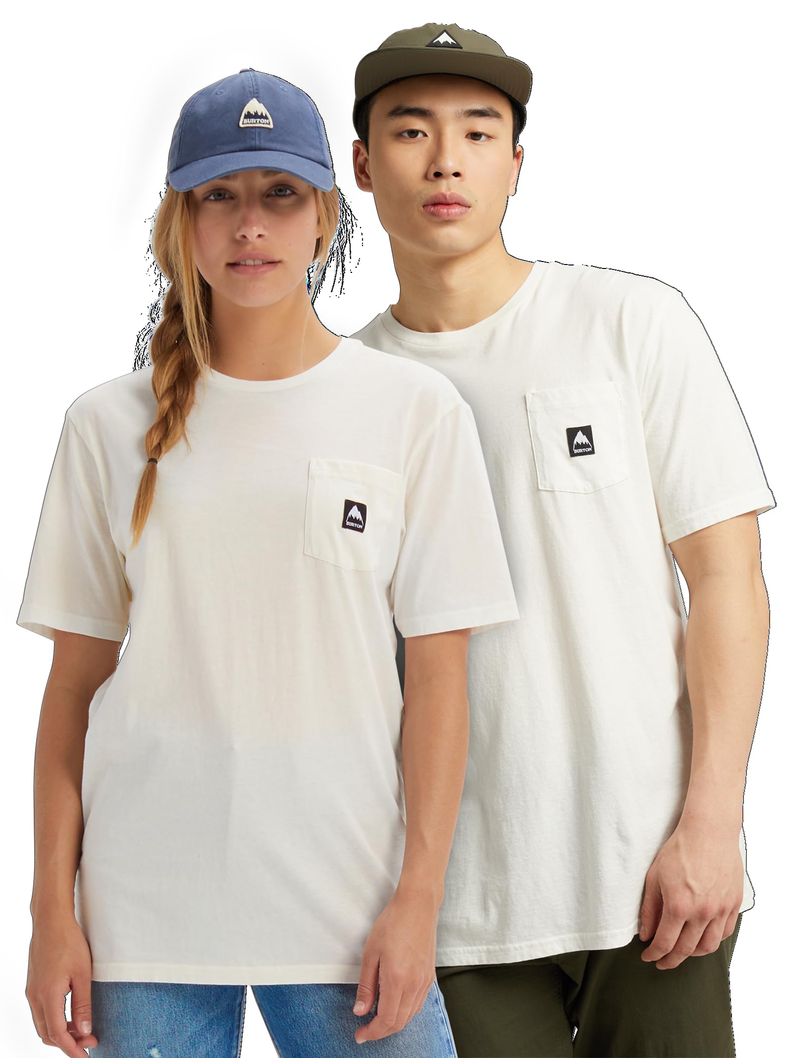 Burton Men's Colfax Short Sleeve T-Shirt, Stout White, M