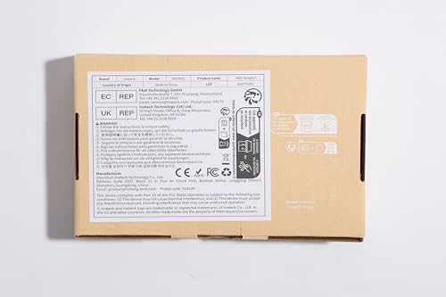 Inateck USB 3.0 to IDE/SATA External Hard Drive Reader Applicable to 2.5"/3.5" HDD/SSD, with 12V/2A Power Supply, SA03001