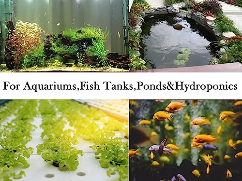 AQUANEAT Aquarium Air Pump, 950GPH Commercial Air Pump for Fish Tank, Hydroponic and Pond,Aerator Pump with Adjustable Air Flow Outlets