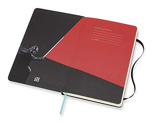 Moleskine Limited Edition Star Wars Notebook, Hard Cover, Large (5" x 8.25") Ruled/Lined, 240 Pages