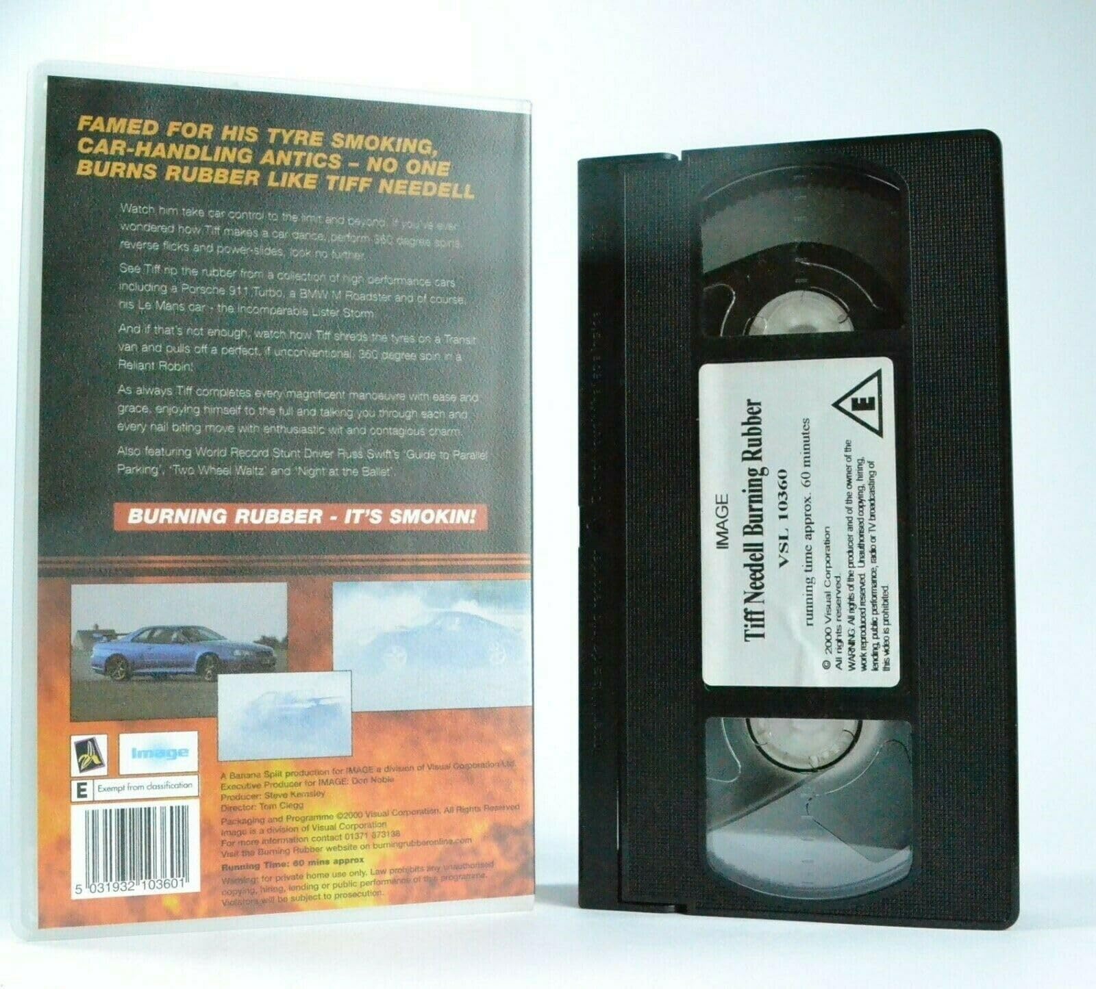 Tiff Needell - Burning Rubber [VHS]