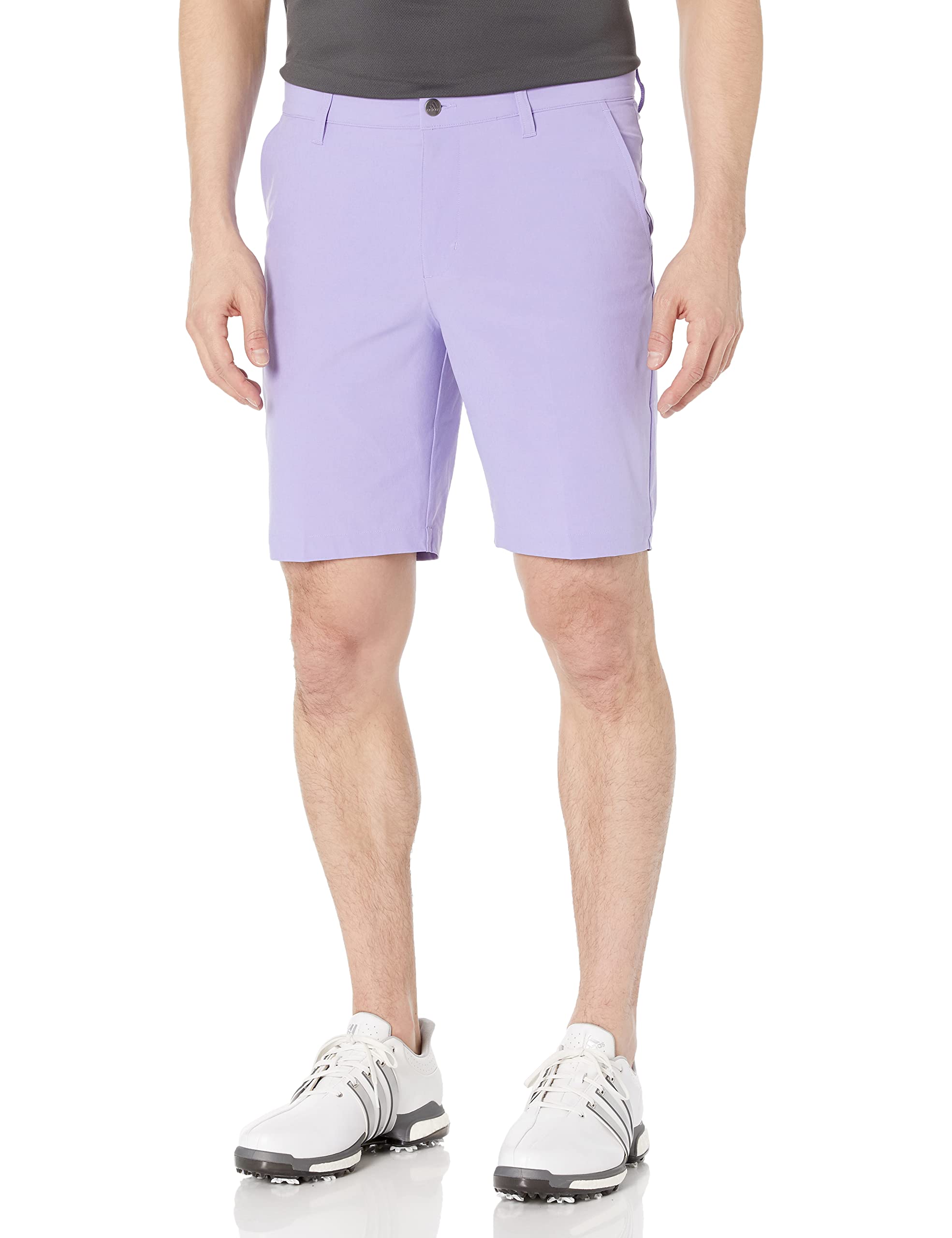adidas Men's Ultimate365 8.5 Inch Golf Shorts, Light Purple, 28