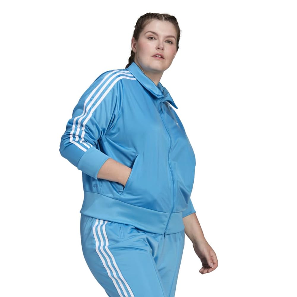 adidas Originals womens Adicolor Classics Firebird Track Jacket, Black, Large US