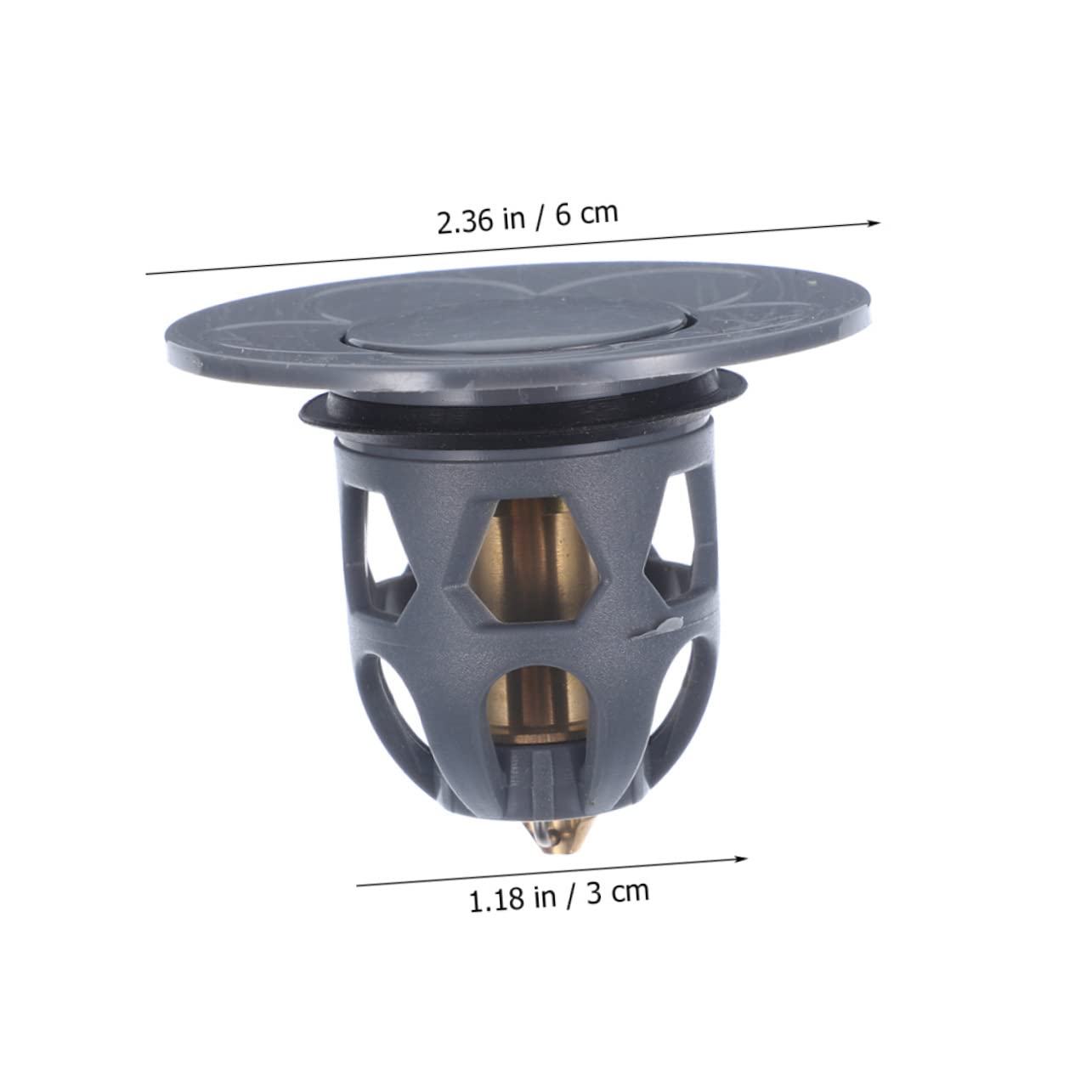 OSALADI 8 Pcs Drain Jumper Core Bathtub Stopper Strainer Tube Stops Universal Sink Drain Stopper Basin Stopper Bathroom Sink Plug Bathroom Sink Drainer Bathroom Drain Stopper Sink Stoppers