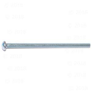 Hard-to-Find Fastener 014973315160 Slotted Round Machine Screws, 6-32 x 2-1/2, Piece-20, zinc