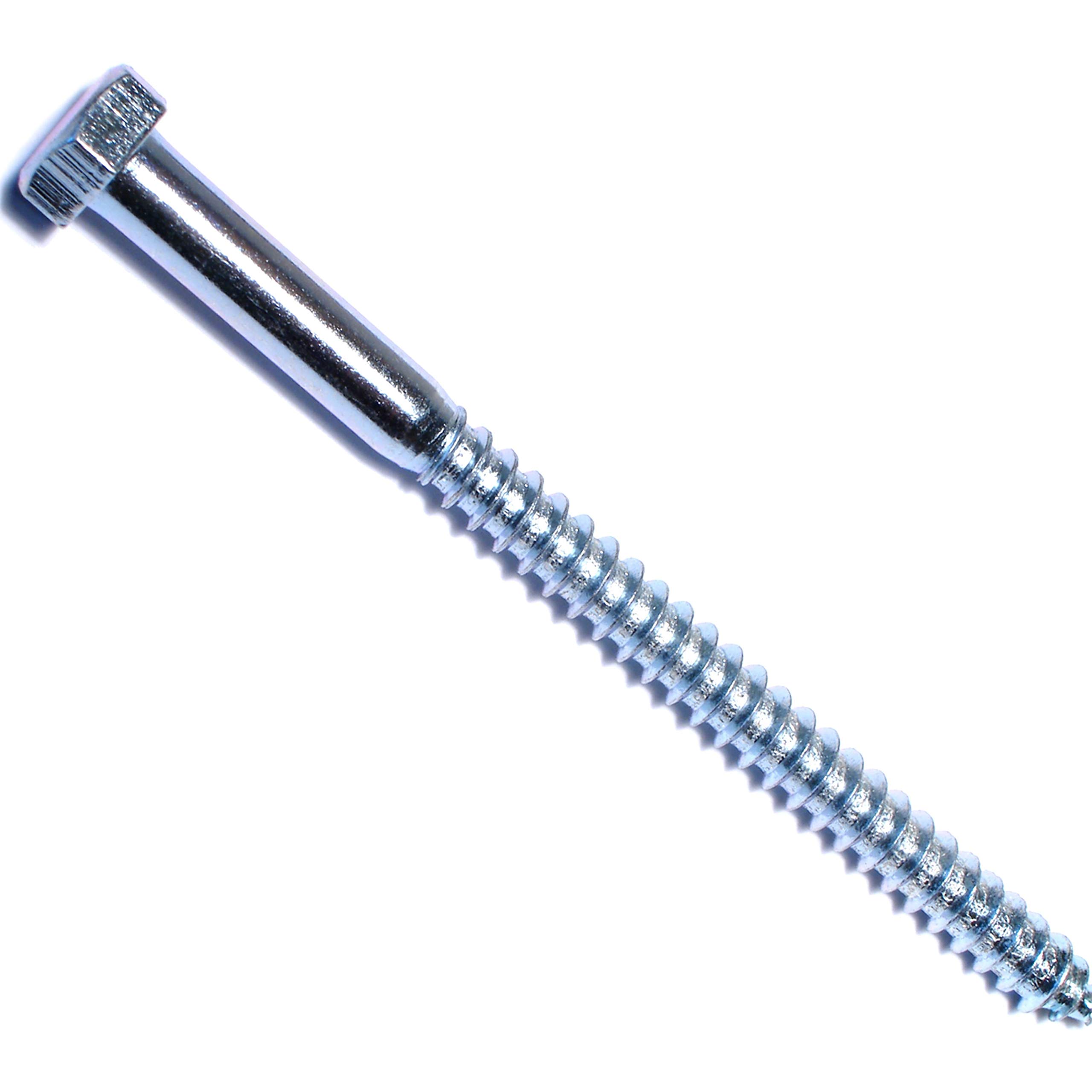 Hard-to-Find Fastener 014973259990 Hex Lag Screws, 5/16 x 4-1/2, Piece-50, zinc