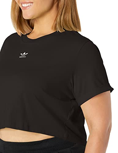 adidas Originals Women's Tee, Black, Medium