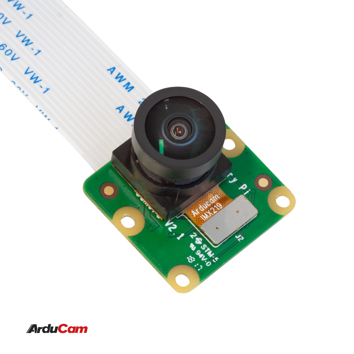 Arducam Raspberry Pi Official Camera Module V2 with 8MP Wide Angle 175° Drop-in Replacement