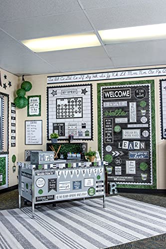 Black Wood Better Than Paper Bulletin Board Roll & Modern Farmhouse Wall Décor Bulletin Board