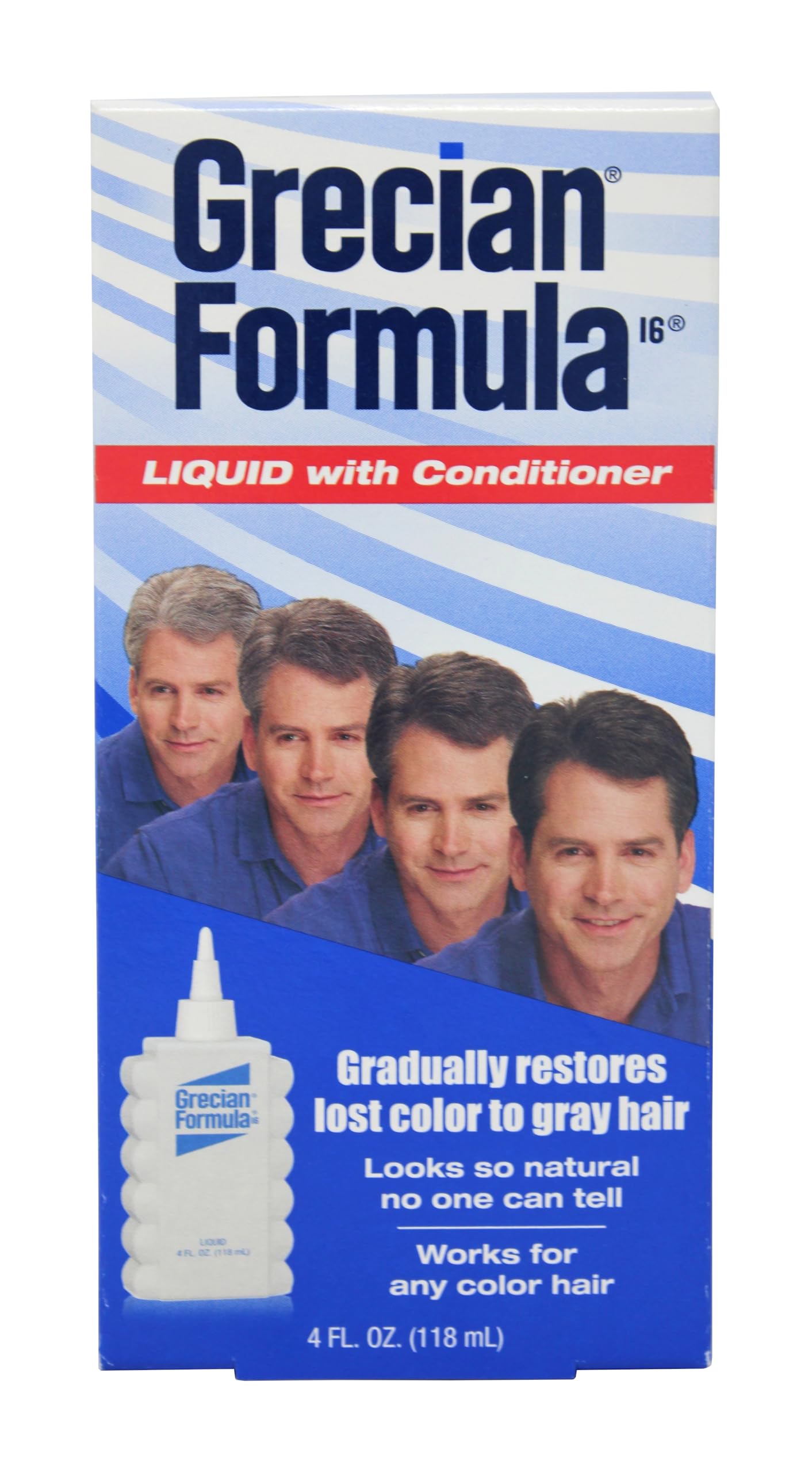 Grecian Formula 16 Liquid with Conditioner 4 fl oz (118 ml)