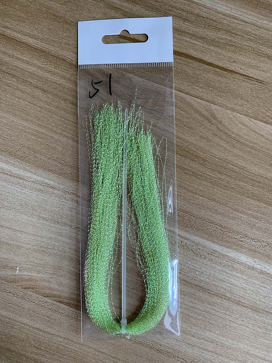 9 Packs Crystal Flash Fly Tying Material Hook Lure Flash Flies Decorating Holographic Tinsel Krystal Flashabou Sparkle Dry Streamer Luminous for Fishing Lure Dry Flies Making Supplies