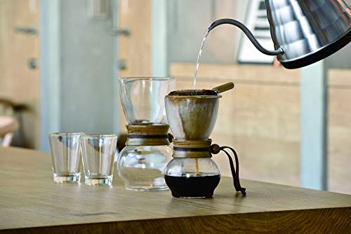 Hario Woodneck Drip Pot, 480ml, Acacia Wood