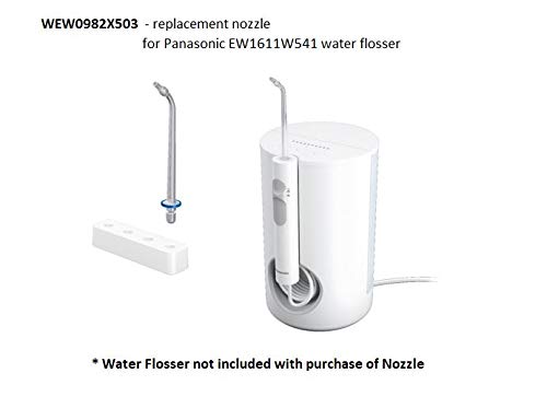 Panasonic WEW0982X503 Replacement Nozzle WEW0982X503 (Pack of 2) for EW1611 Oral Irrigator Original Accessories