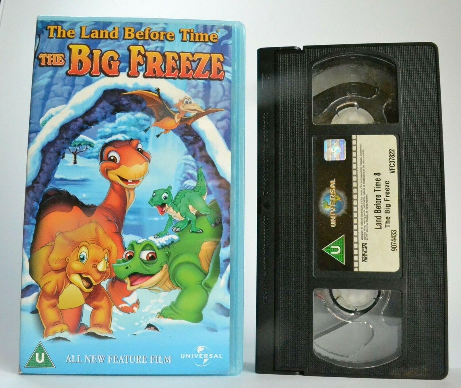 The Land Before Time 8: The Big Freeze - Animated - Family - Children's - VHS