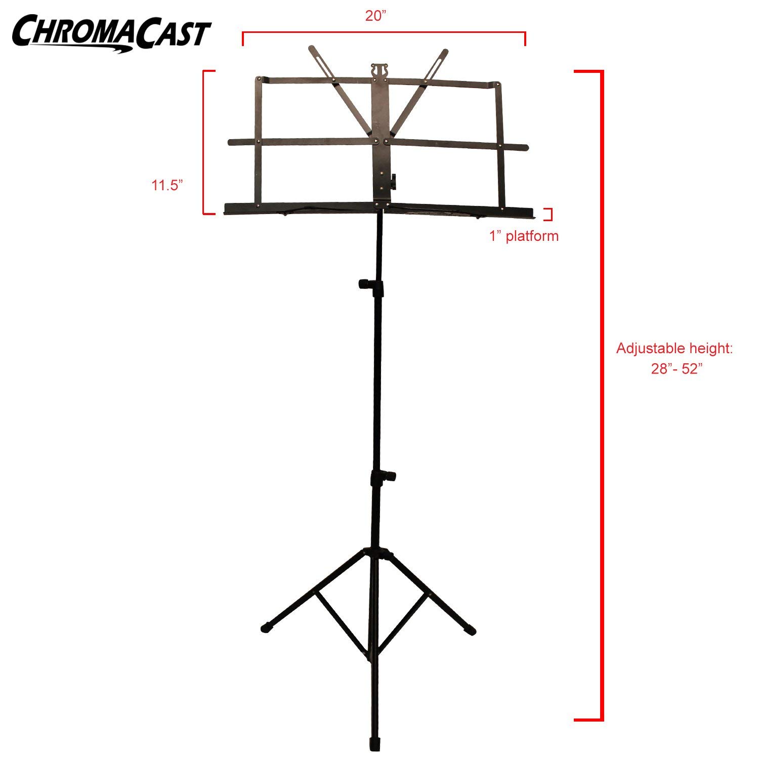 ChromaCast Folding Music Stand Performance Pack (CC-MSTAND-KIT-1)