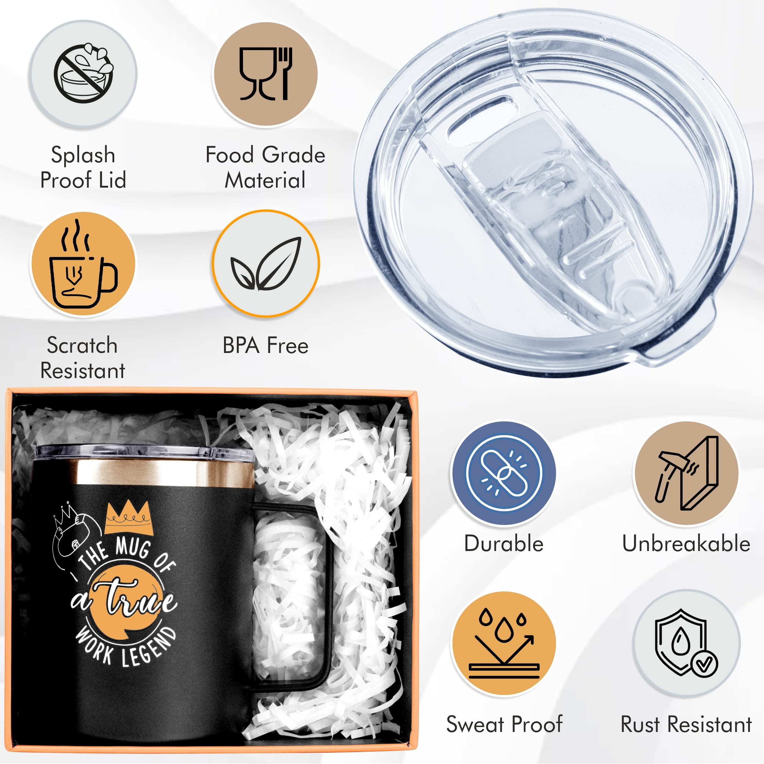 ATP Method Farewell Gifts for Coworkers - Going Away Gift for Coworker - Black