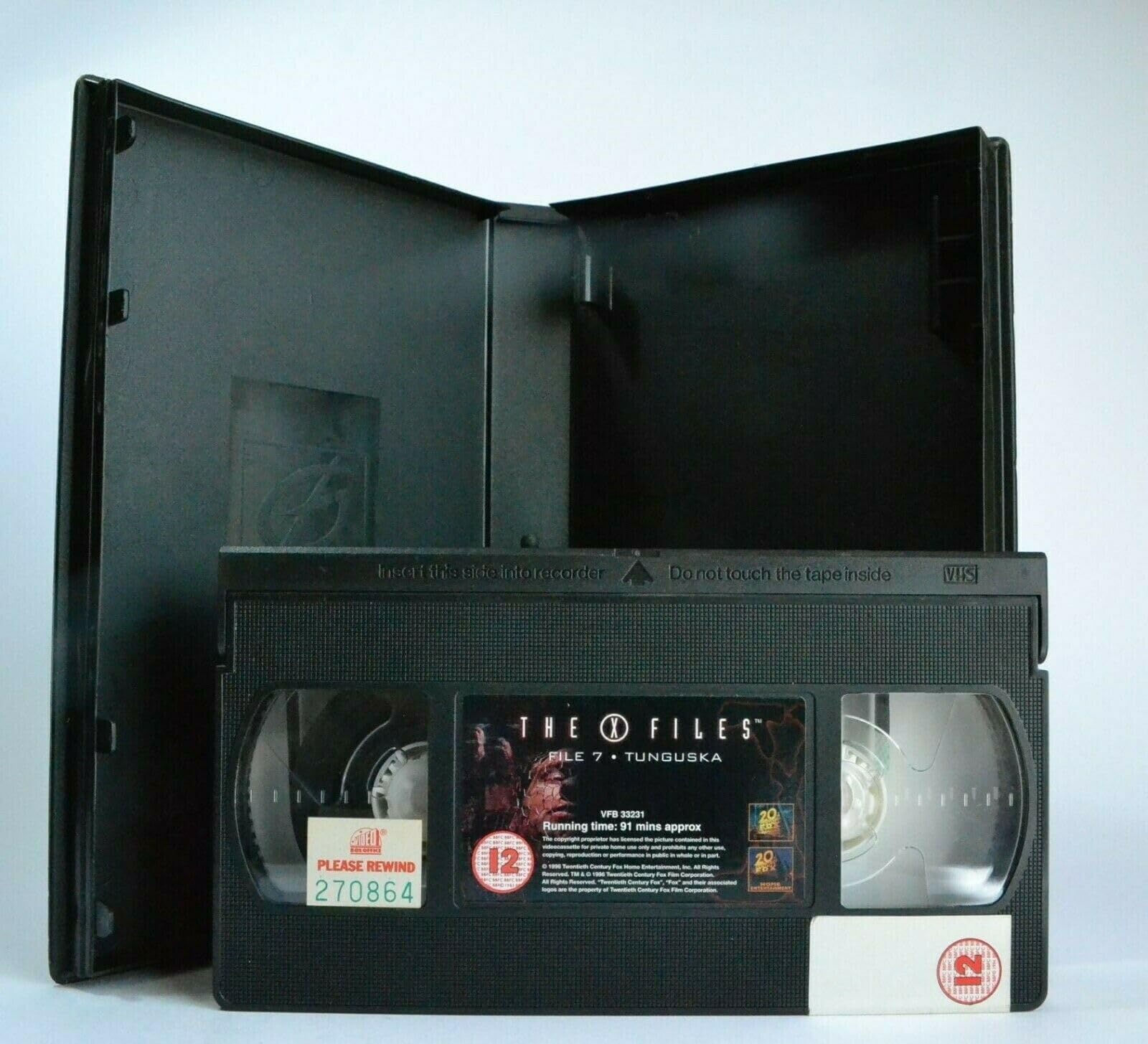 The X-Files: Tunguska (1996) - Sci-Fi TV Series - Large Box - Ex-Rental - VHS