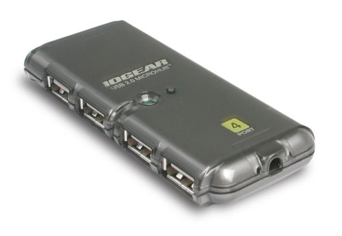 IOGear 4 Port USB 2.0 MicroHub GUH274