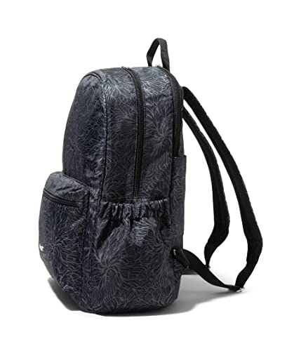 Baggallini On The Go Laptop Backpack Midnight Blossom Print One Size