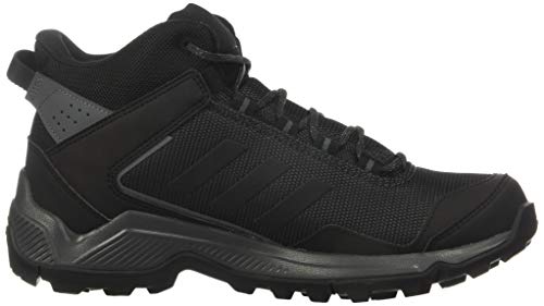 adidas Outdoor Men's Terrex EASTRAIL MID GTX Hiking Boot, Carbon/Black/Grey Five, 7 D US