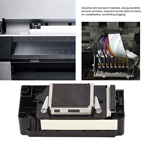 Diydeg Printhead Replacement Kit for Epson, Professional Color Print Head Replacement, Durable Replaceable Printer Head Replacement Part Compatible with DX5 R1800 RJ1300 R2400 2400 Printer