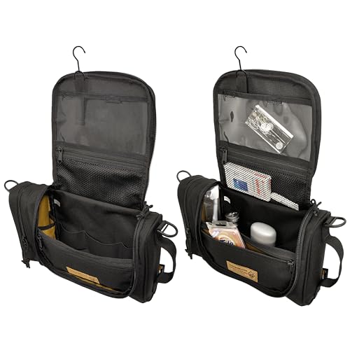 Hazard 4 Reveille Rugged Grooming Kit/Heavy-Duty Toiletry Bag, Coyote