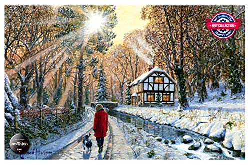 Anatolian Puzzle - Winter Woodland - 2000 Piece Jigsaw Puzzle #3954