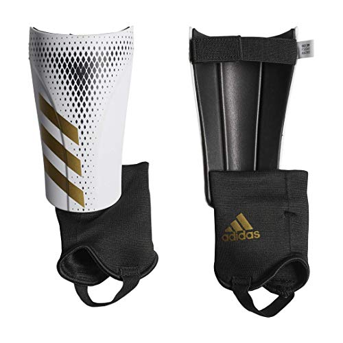 Adidas Predator Sg Mtc Mens Shinguards White/Goldmet/Black L