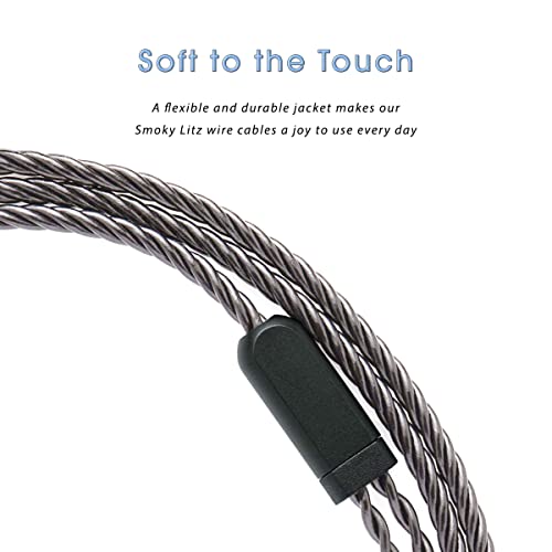 Campfire Audio Smoky Litz IEM Cable | MMCX Cable Replacement Headphone Cable