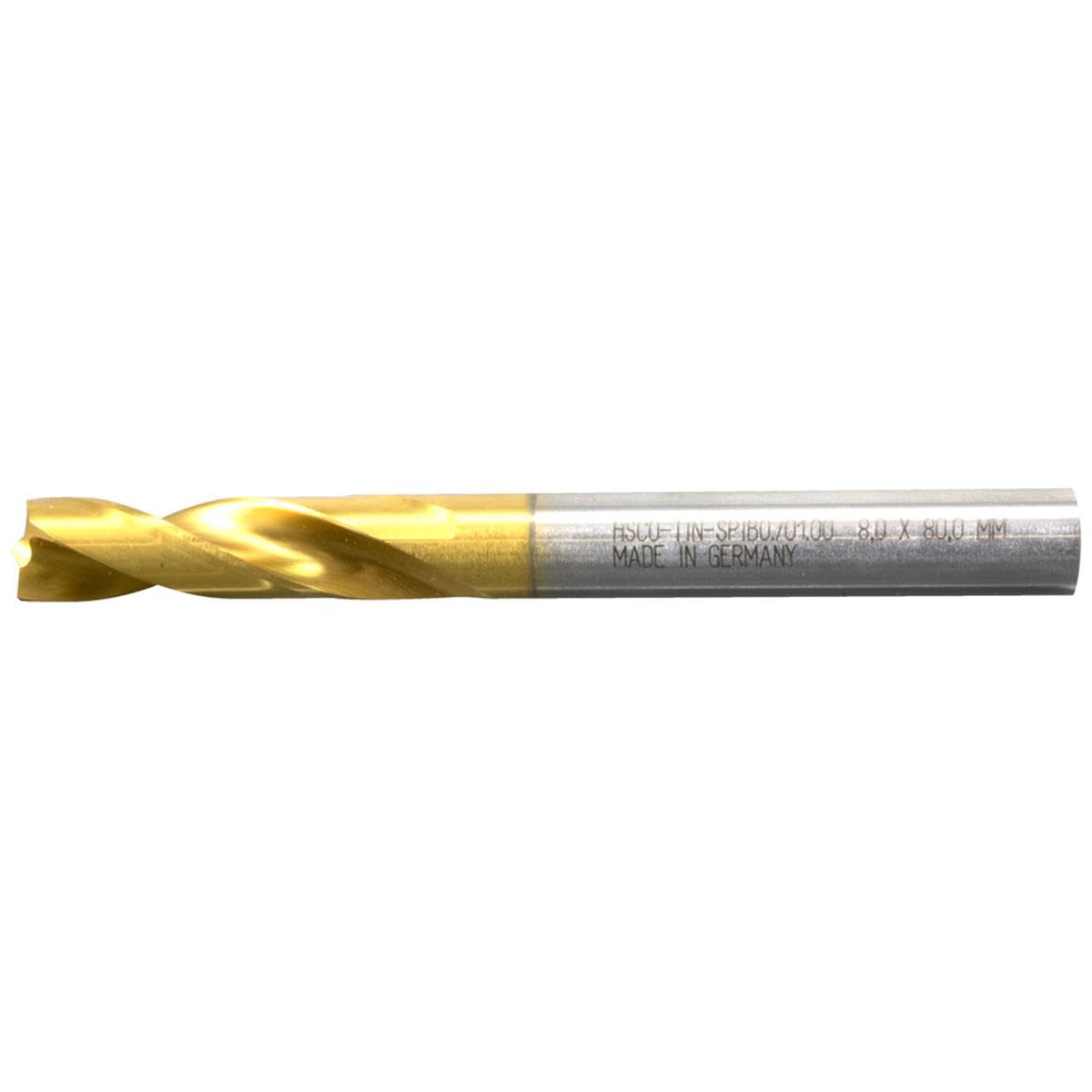 Dent Fix - Titanium Spot Weld Drill Bit Hsco Tin 8X80Mm (DF-1780T)